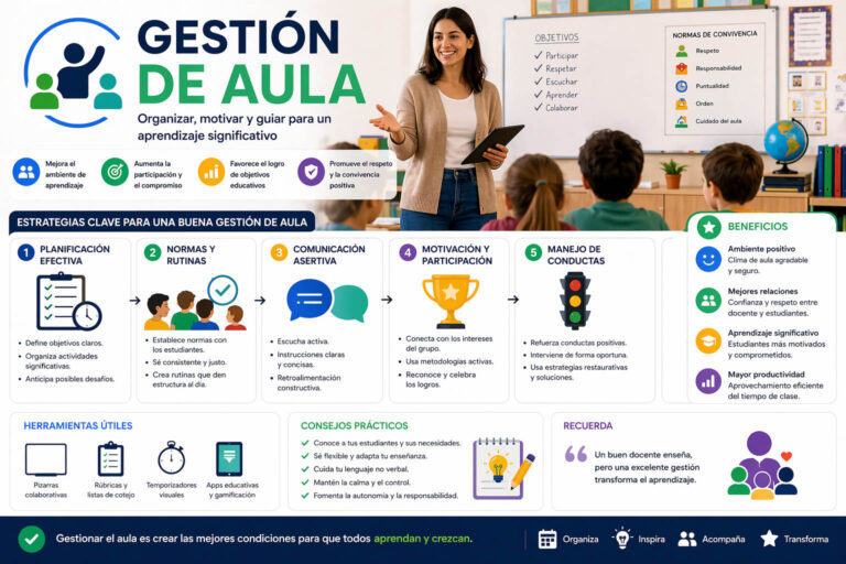 Qué es un gestor de aula y cómo optimizar su uso: guía práctica