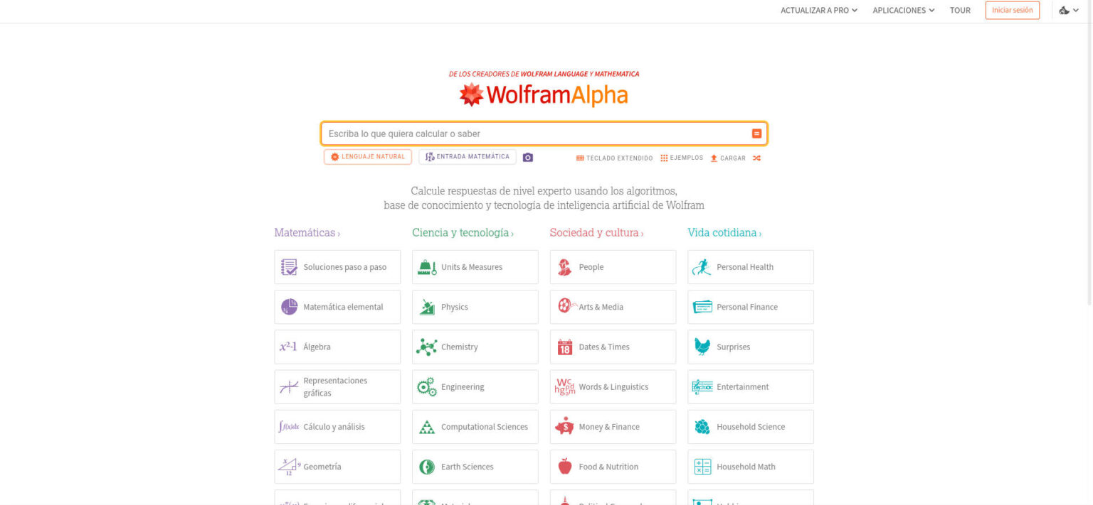 ¿Qué es Wolfram Alpha y cómo puede ayudarte? Descúbrelo aquí